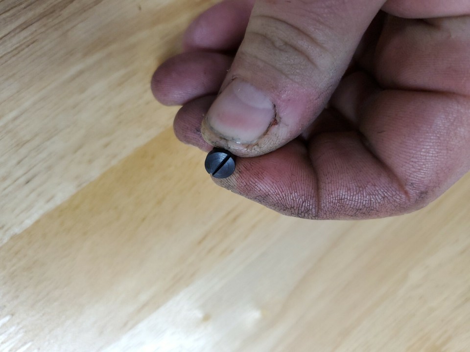 Marlin 336 30 ETC Trigger Guard Plate Support Screw Model 336 Blue NOS ...