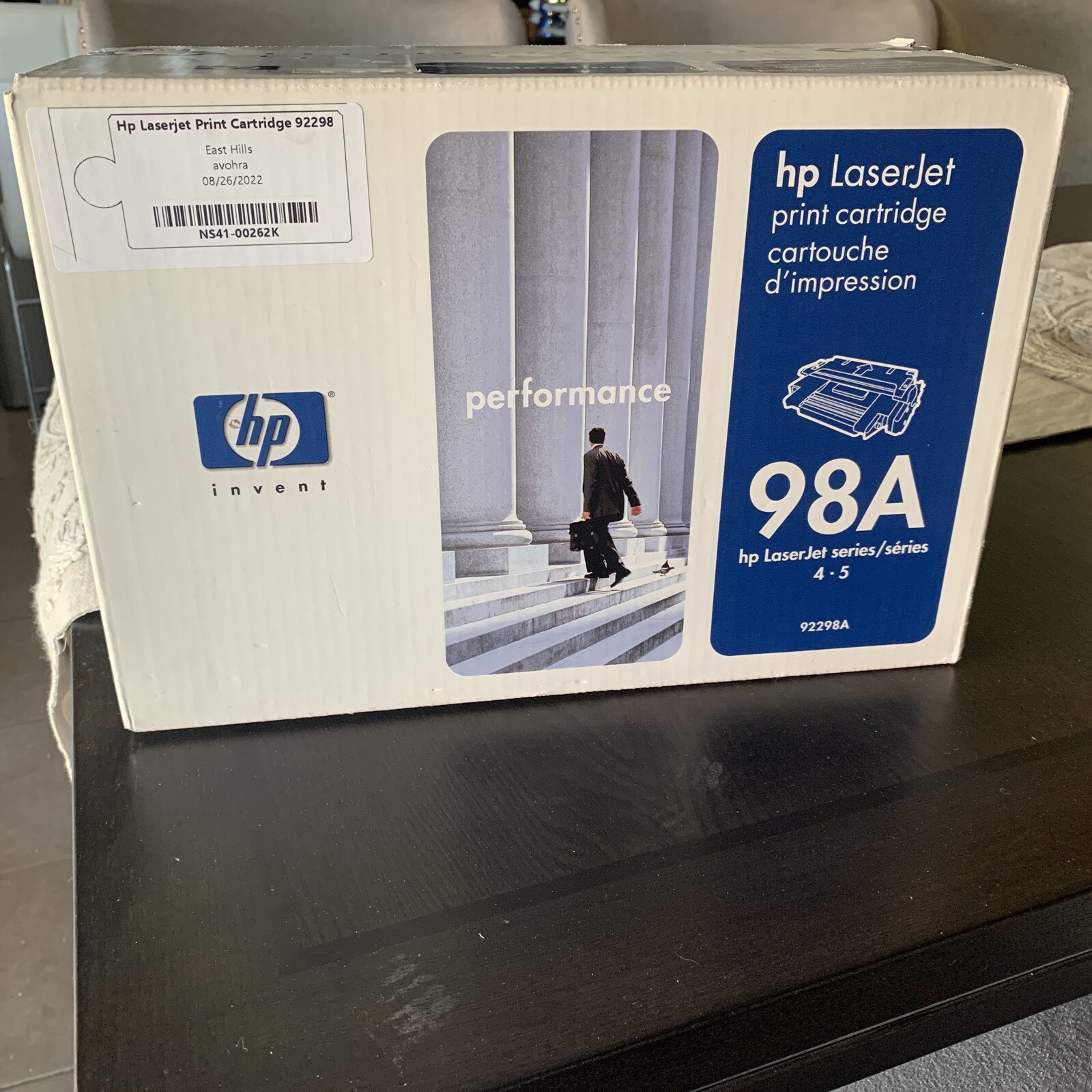 Genuine OEM HP 92298A 98A LaserJet Print /Toner Cartridge, New ...