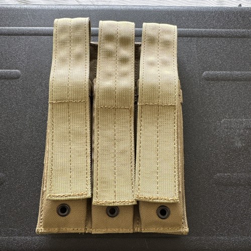 Blackhawk STRIKE SMG MP5 Triple Magazine Pouch (Tan) | eBay