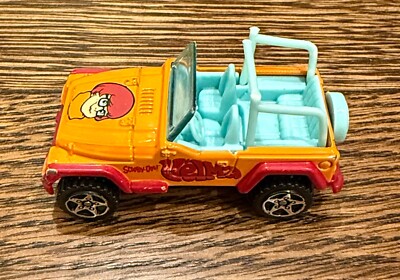 Racing Champions 1990s Jeep Wranger TJ Scooby Doo Velma Orange 1/64 ...