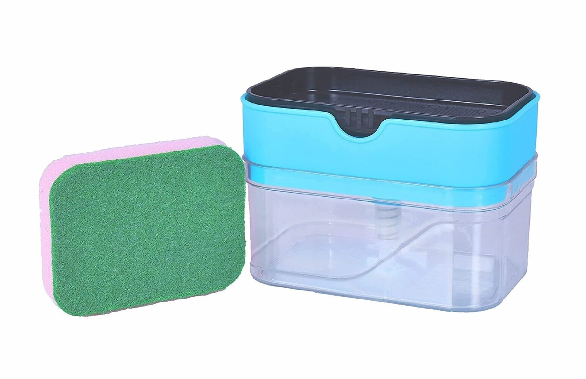 Containers With Sponges Composty | Konjac Baby Bath Sponges | 3 Pack