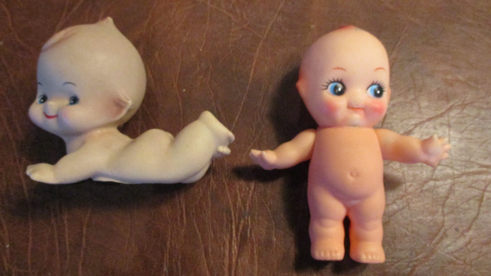 Vintage Lot of 2 Kewpie Doll Crawling Standing Jointed Arms Blue Eyes ...