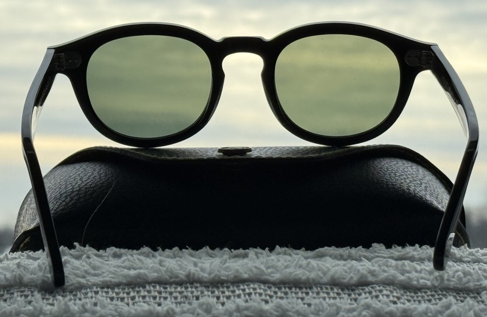 New Gift Set - Moscot Lemtosh Black Frame + Grey Polarized Lens ...