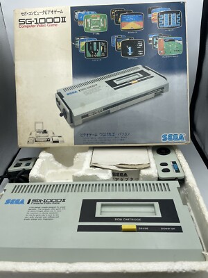 SEGA computer video game SG-1000II console with box | eBay