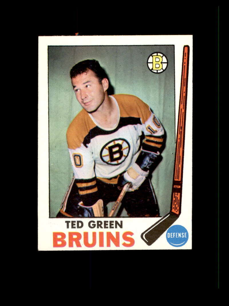 1969 Topps Hockey #023 Ted Green STARX 7 NM (LS808244) | eBay