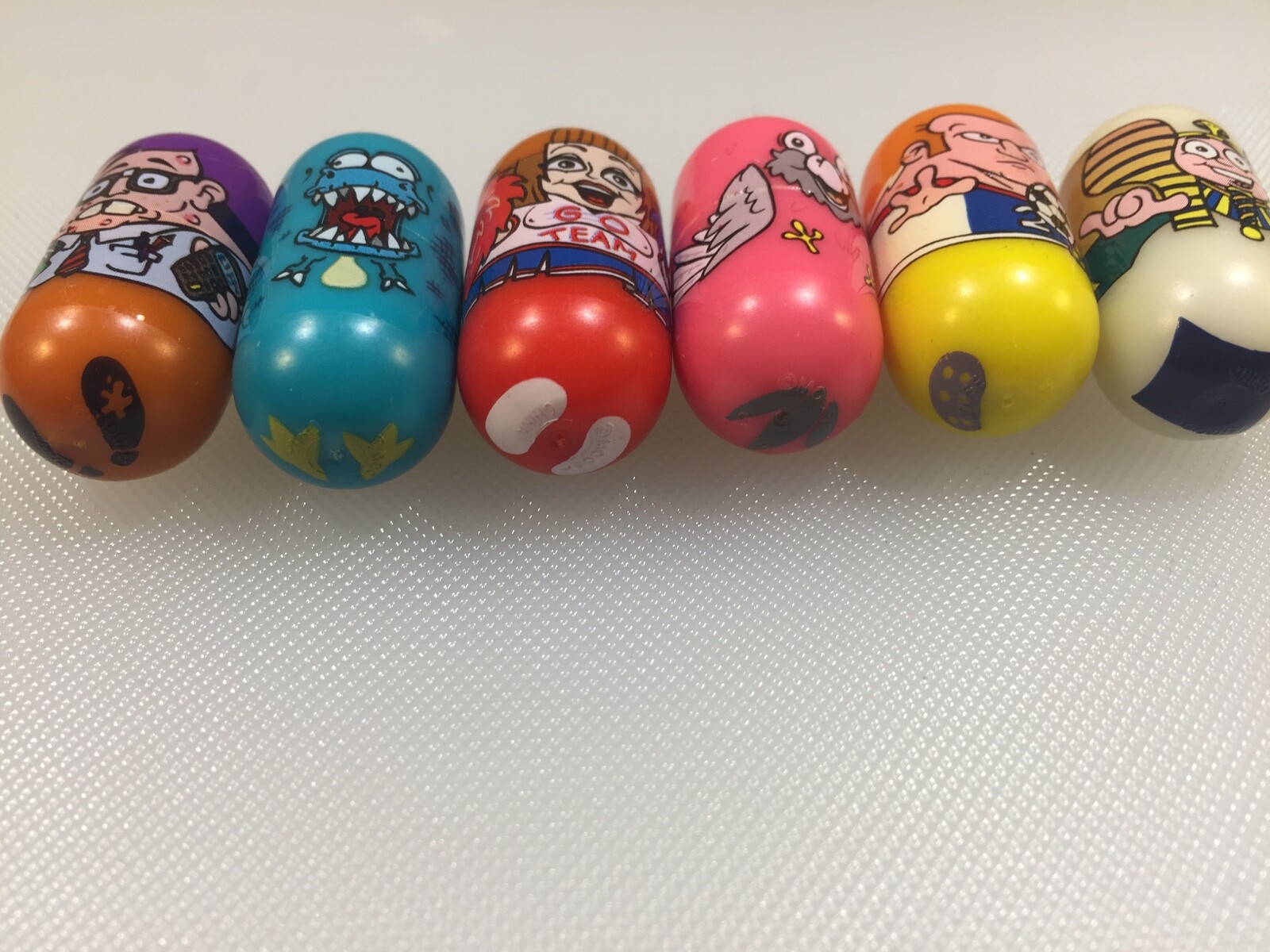 MIGHTY BEANZ (2003) Series 2 #68 79 80 89 97 99 T-Rex Rooster Sheep ...