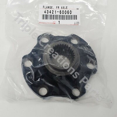 Genuine 43421-60060 Toyota Land Cruiser Lexus LX470 Front Axle Flange ...