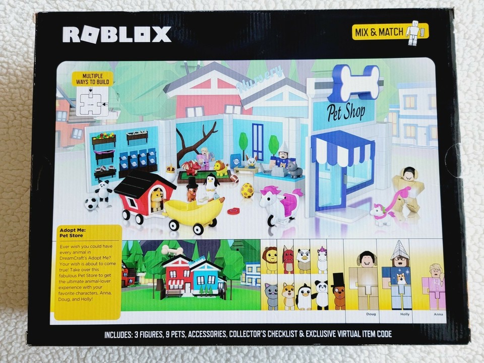 Roblox Celebrity Collection Adopt Me: Pet Store Figure Set 191726022213 ...
