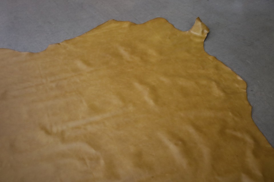 Tan Brown Leather Hide Upholstery Whole Full Cow Hide 45 Square Feet ...