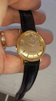 RARE Vintage Omega Seamaster Cal. 562, 18K Screw Back Case 166003 ...