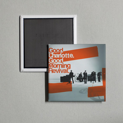 Good Charlotte - Good Morning Revival Album Cover Locker Fridge Magnet ...