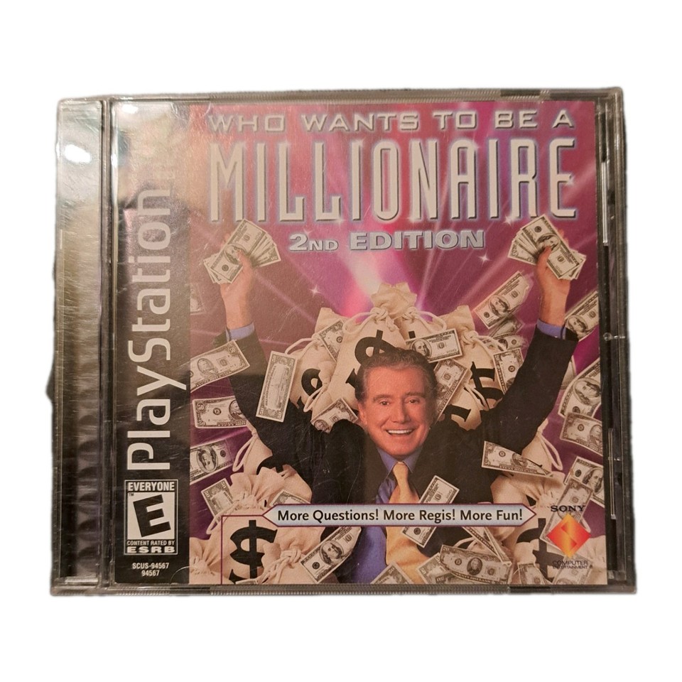 Who Wants to Be a Millionaire 2nd Edition Sony PlayStation 1 And The PC ...