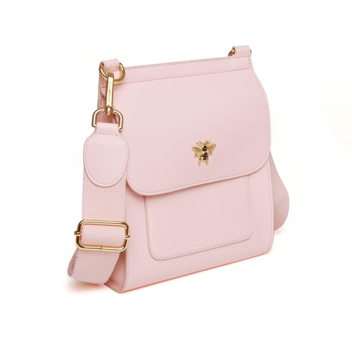 Alice Wheeler Bloomsbury Cross Body Bag Pastel Pink for sale online ...