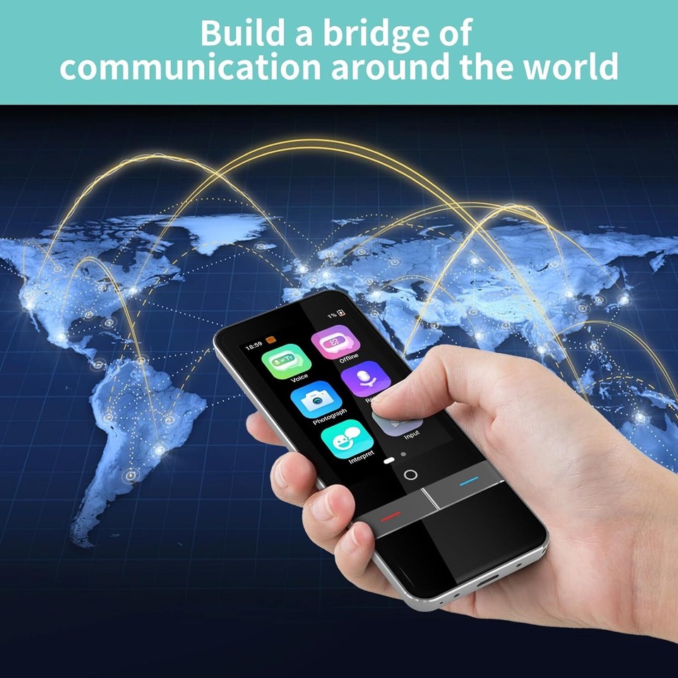 Instant Language Translator Device Two Way Real-Time Voice Translation ...