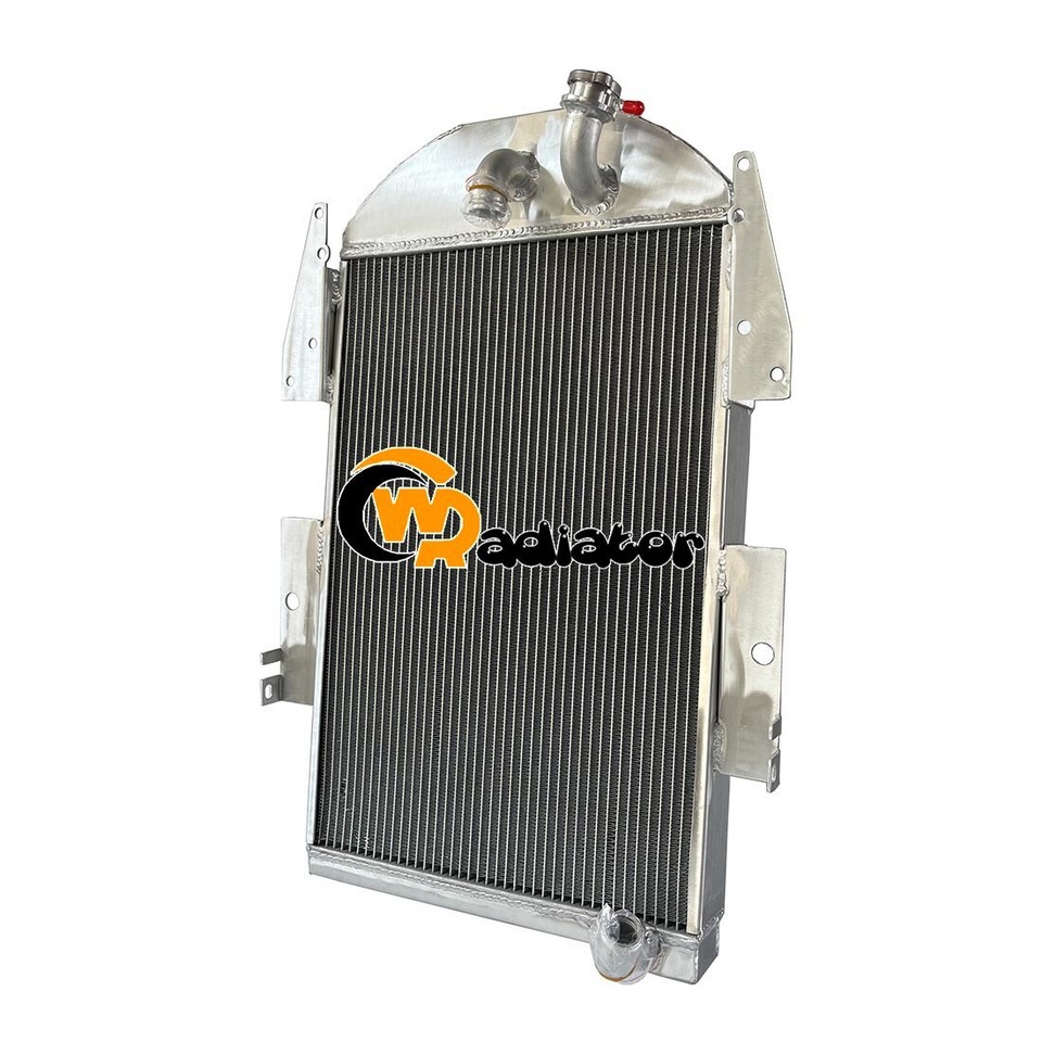 Aluminum Cooling Radiator Fit 1934-1936 Chevrolet Pickup Truck V6 AT ...