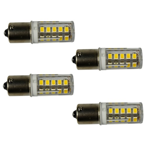 4-Pack BA15s LED Bulb for 1141 1156 Coachmen Apex, brake / side marker ...