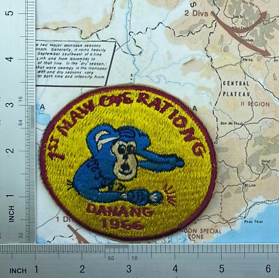 Patch , USMC , 1st OPERATION , DANANG VIETNAM , VIETNAM WAR PATCH T3 ...