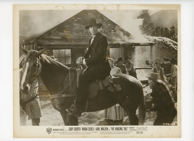 HANGING TREE Original Movie Still 8x10 Gary Cooper, Stain Creases 1959 ...