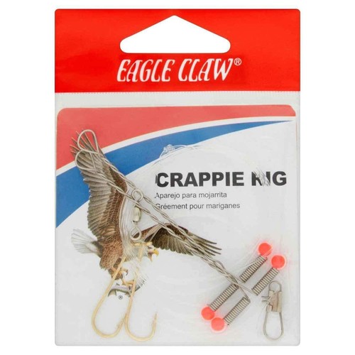Eagle Claw 06010 Series Crappie Rig - Panfish & Crappie Bottom Fishing ...