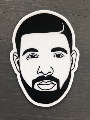 Drake Vinyl Sticker Very High Quality Rare Hip Hop Drizzy | eBay