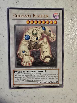 Colossal Fighter (Gold), DL09-EN012, Duelist League Promo Unlimited | eBay