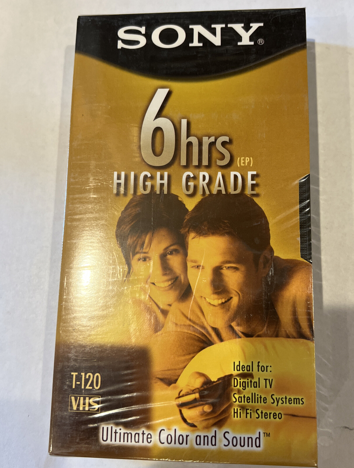 Sony High Grade Blank Video Tape Up to 6 Hrs of Recording (Single) VHS ...