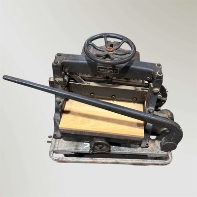 Chandler & Price Co. Antique Manual Paper Guillotine Paper Cutter ...