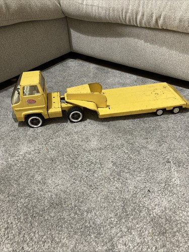 VINTAGE TONKA LOW BOY, LOW LOADER, 1970’s COLLECTABLE TOYS, LARGE TONKA ...