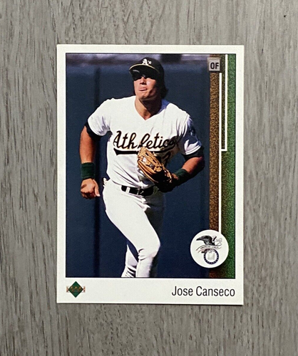 1989 MLB Upper Deck Baseball | Jose Canseco AL MVP | #659 | Oakland ...