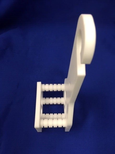 PTFE Labware ~ Fluoro Wafer Dipper, Holds 2" Wafers, 3" x 2.13" O.D ...