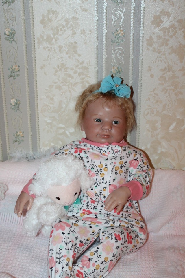 Reborn Doll Holly, by Donna RuBert, reborn by artist Linda Wiseman | eBay