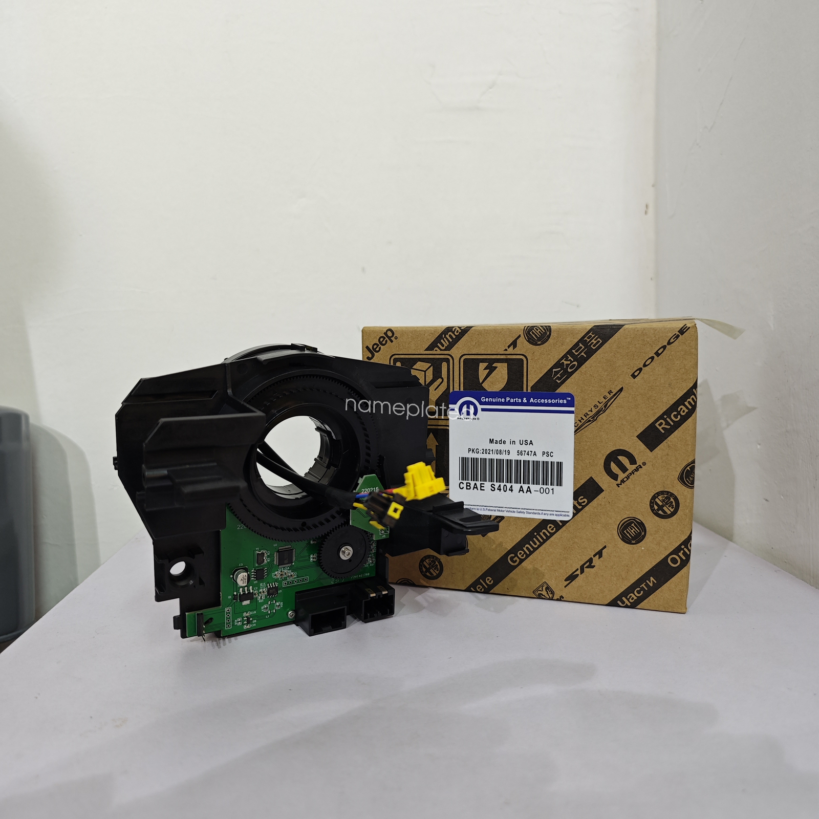 OEM MOPAR Steering Wheel Clock Spring 5156106AD For 2007-18 Jeep ...