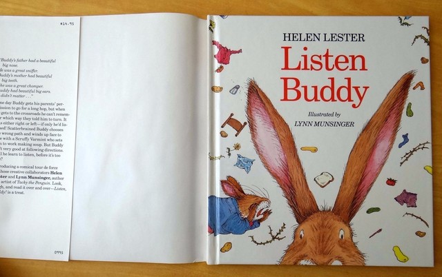 Listen Buddy by Helen Lester (1995, Reinforced) for sale online | eBay