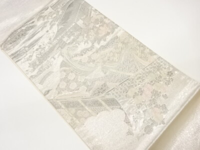 6912017: JAPANESE KIMONO / VINTAGE FUKURO OBI / WOVEN KICHO PATTERN | eBay