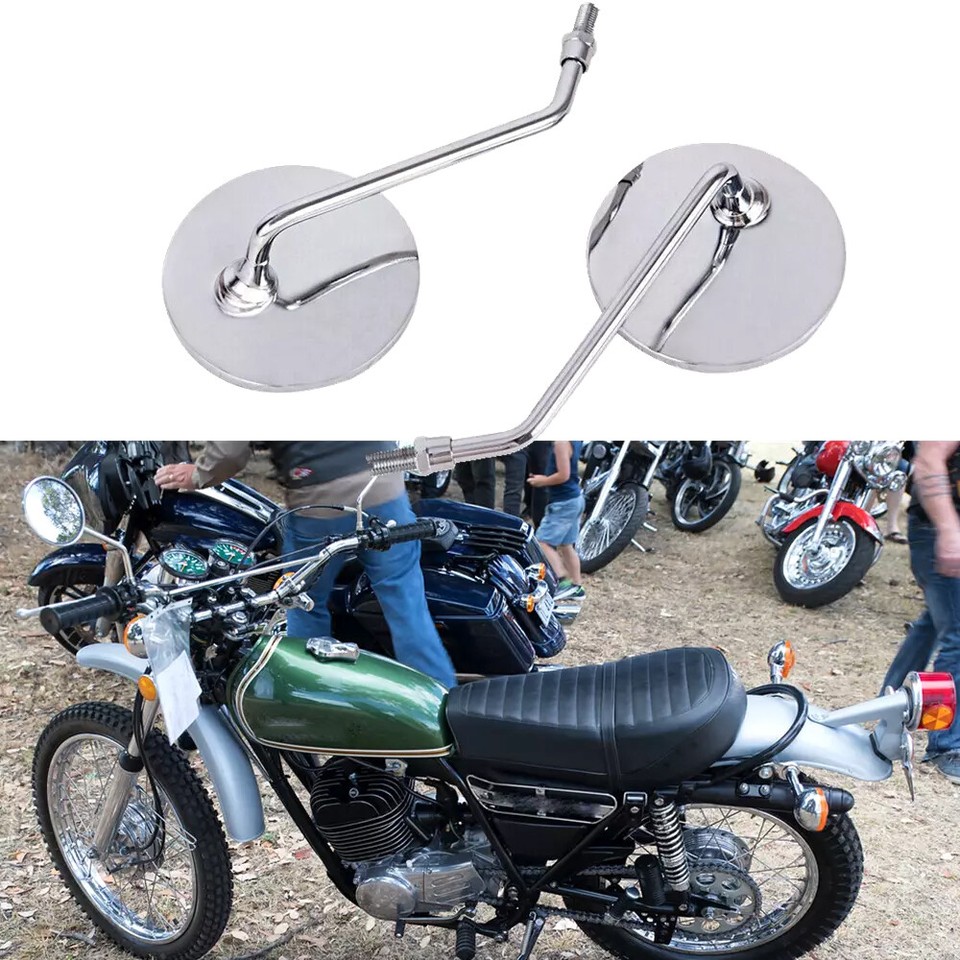 Motorcycle Side Rear view Mirrors For Honda CB 350 450 500 550 600 650 ...