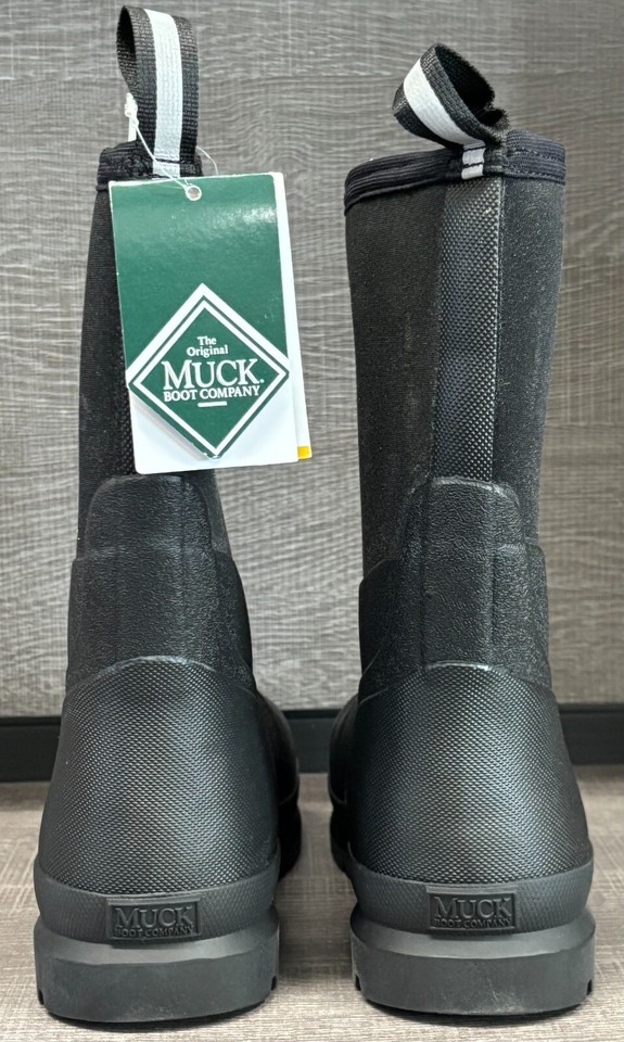 Men's Muck Chore Classic Mid Boot (Black) - Size 7 | eBay