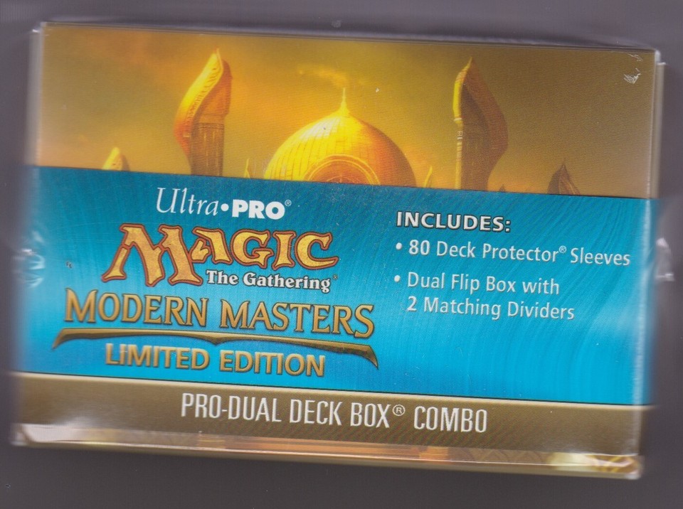 Ultra Pro Modern Masters Pro-Dual Deck Box Combo | eBay