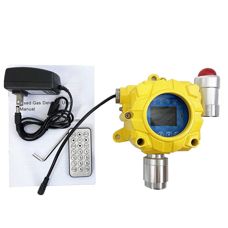 CO Carbon Monoxide Fixed Gas Detector Toxic Gas Monitor Flameproof ...