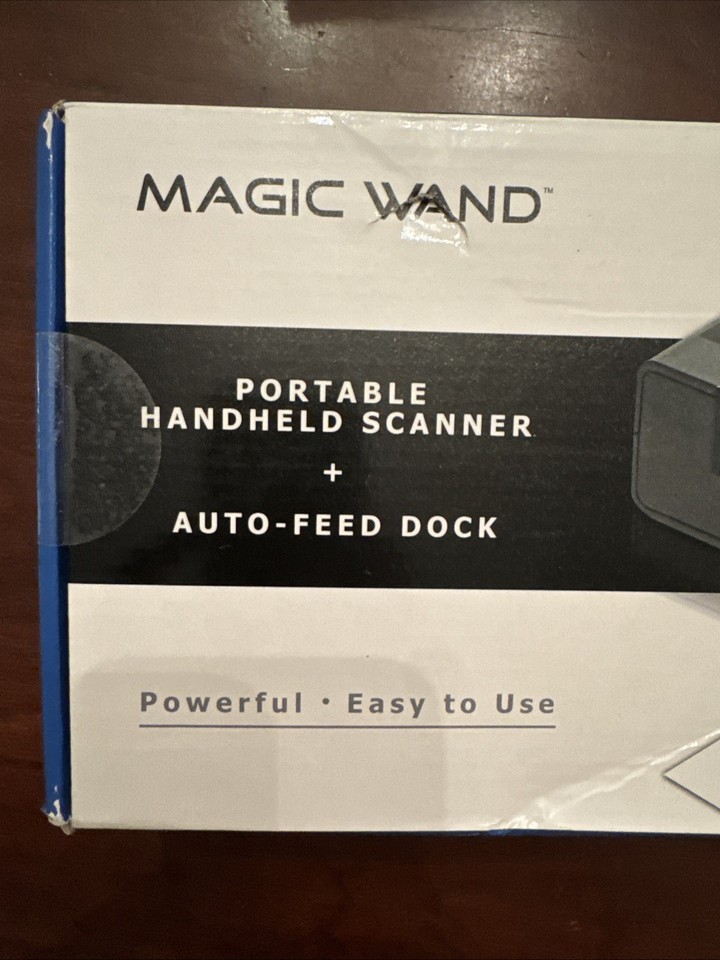 Vupoint Solutions Magic Wand Portable Scanner with Color LCD Display ...