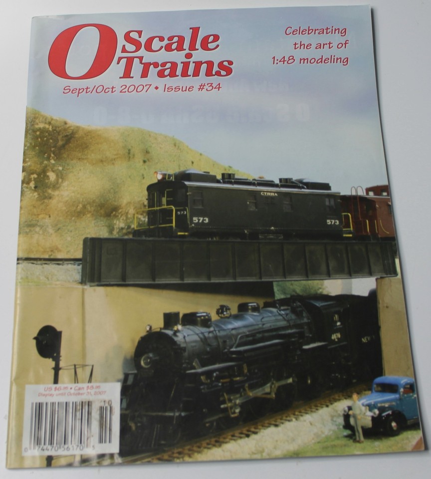 Model Train magazines lot of 7 Assorted titles for different scale ...