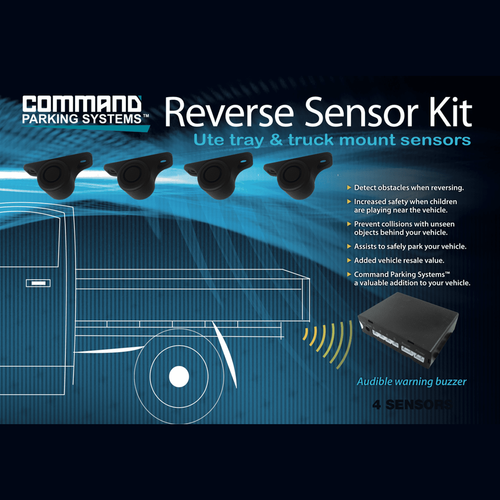 Ute Tray Parking Sensor System - 91CMD10-4 9326448007410 | eBay Australia