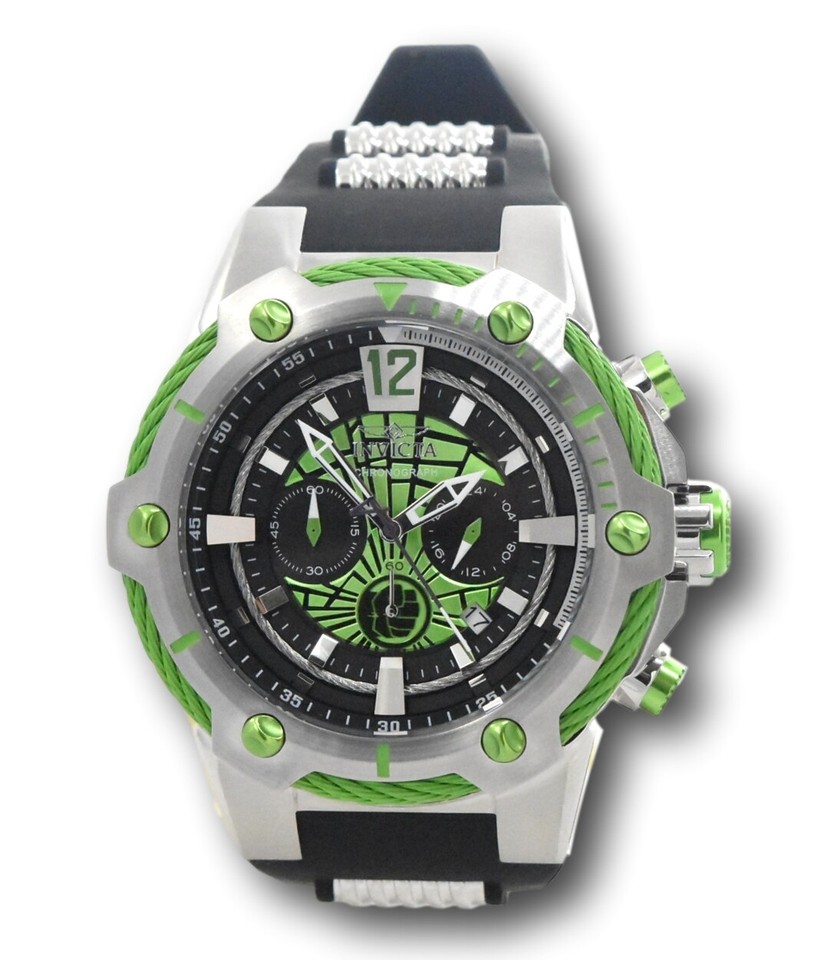 Invicta Marvel The Hulk Men's 53mm Limited Edition Chronograph Watch ...