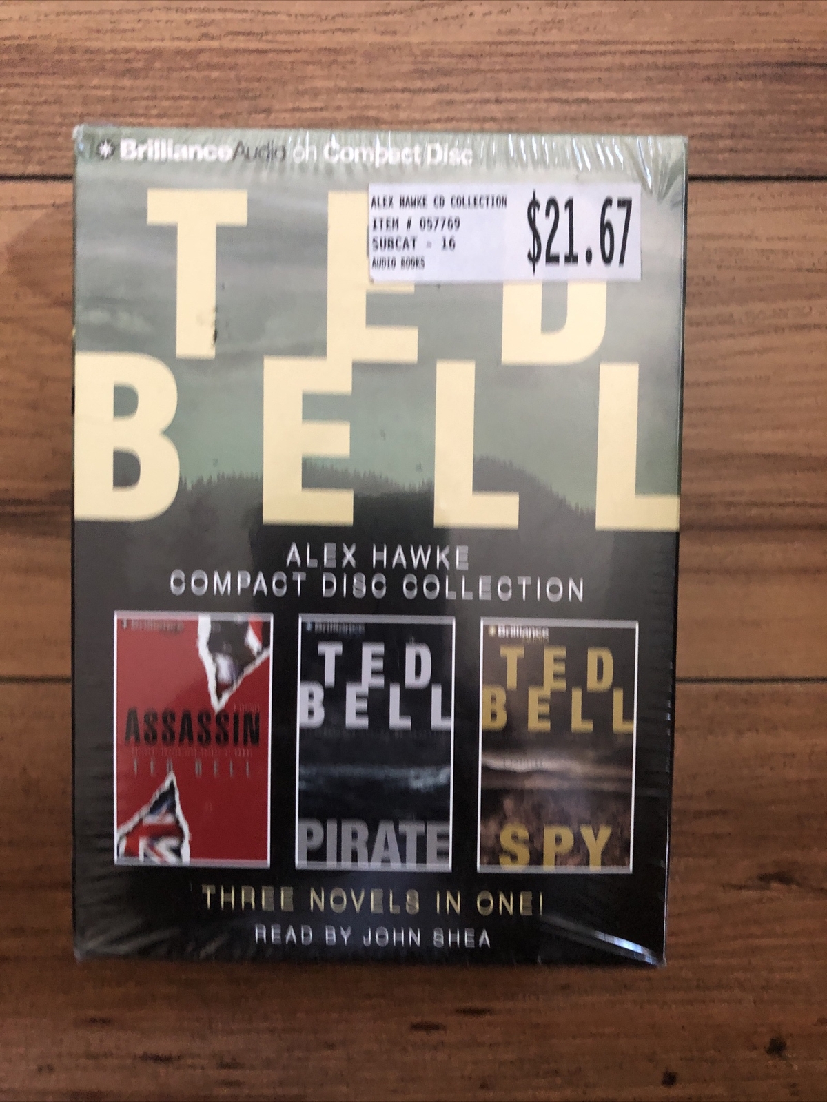 Alex Hawke Assassin - Pirate - Spy by Ted Bell (2005) Compact Disc ...
