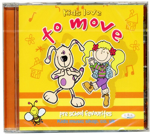 Kids love to Move CD. Children's activity songs. NEW FROM PUBLISHER ...