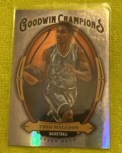 2020 Upper Deck Goodwin Champions Theo Maledon Basketball Silver Chrome ...