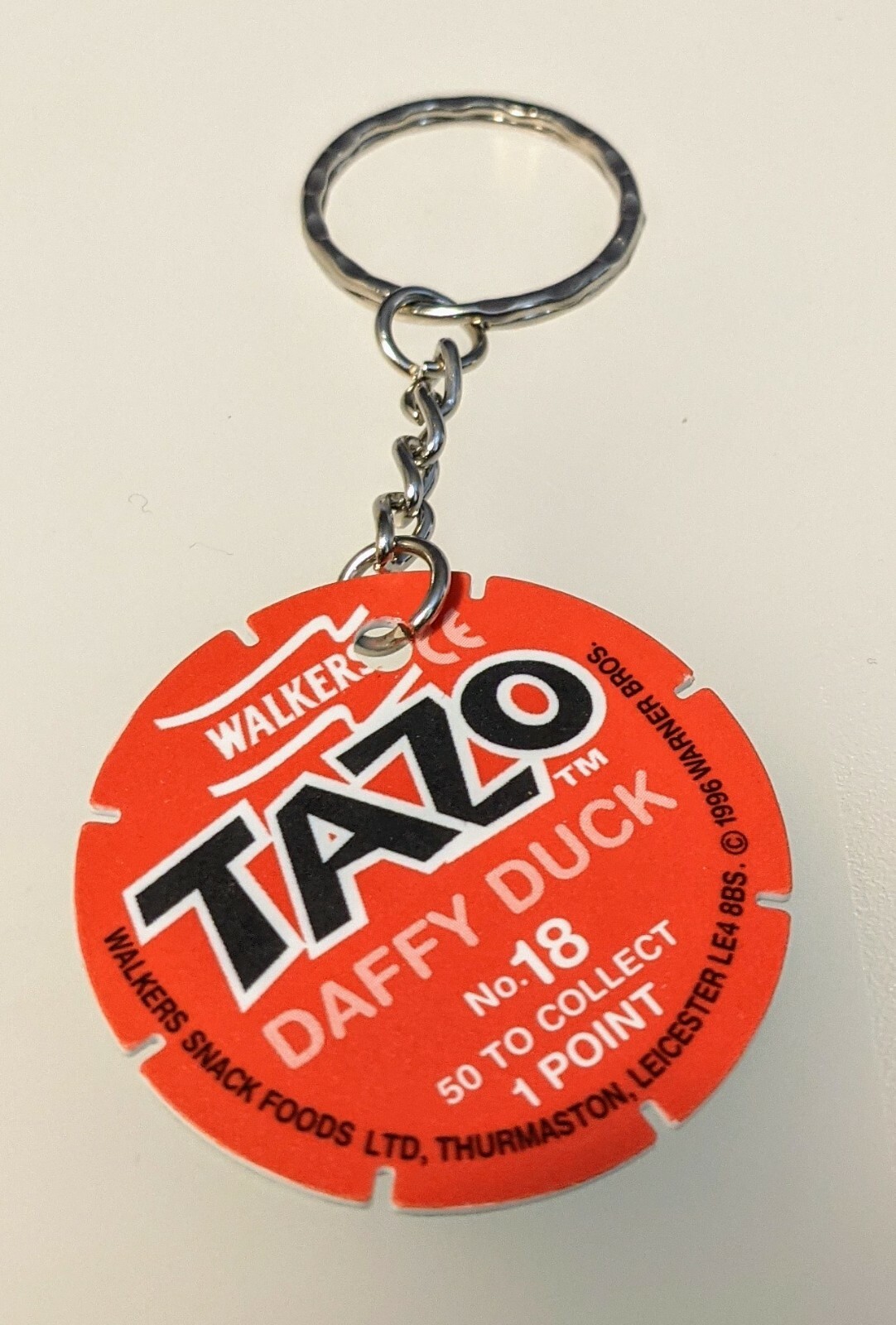 Handmade Tazo keyrings - 50 designs. Retro, geek, 90s. Looney Tunes ...