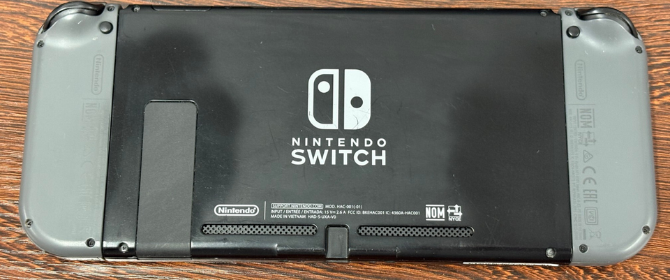 Nintendo Switch Handheld Console Gray Joy-Cons - Excellent Used with ...