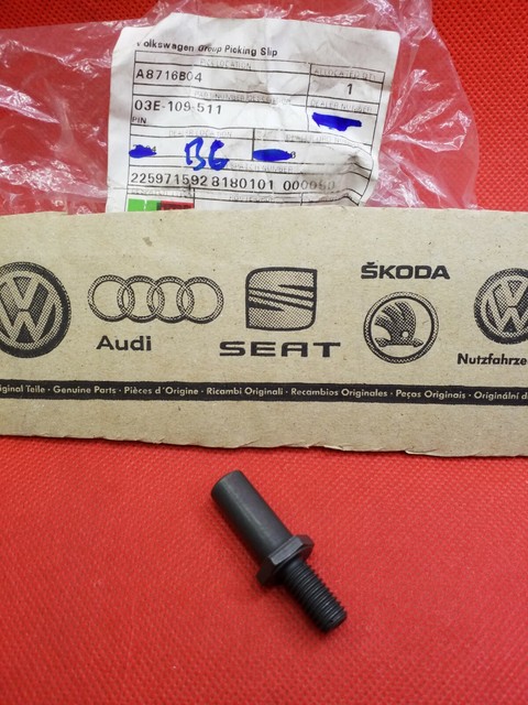 Genuine Volkswagen AUDI VAG M8x20mm Timing Chain Pin's X 2 03E109511 ...