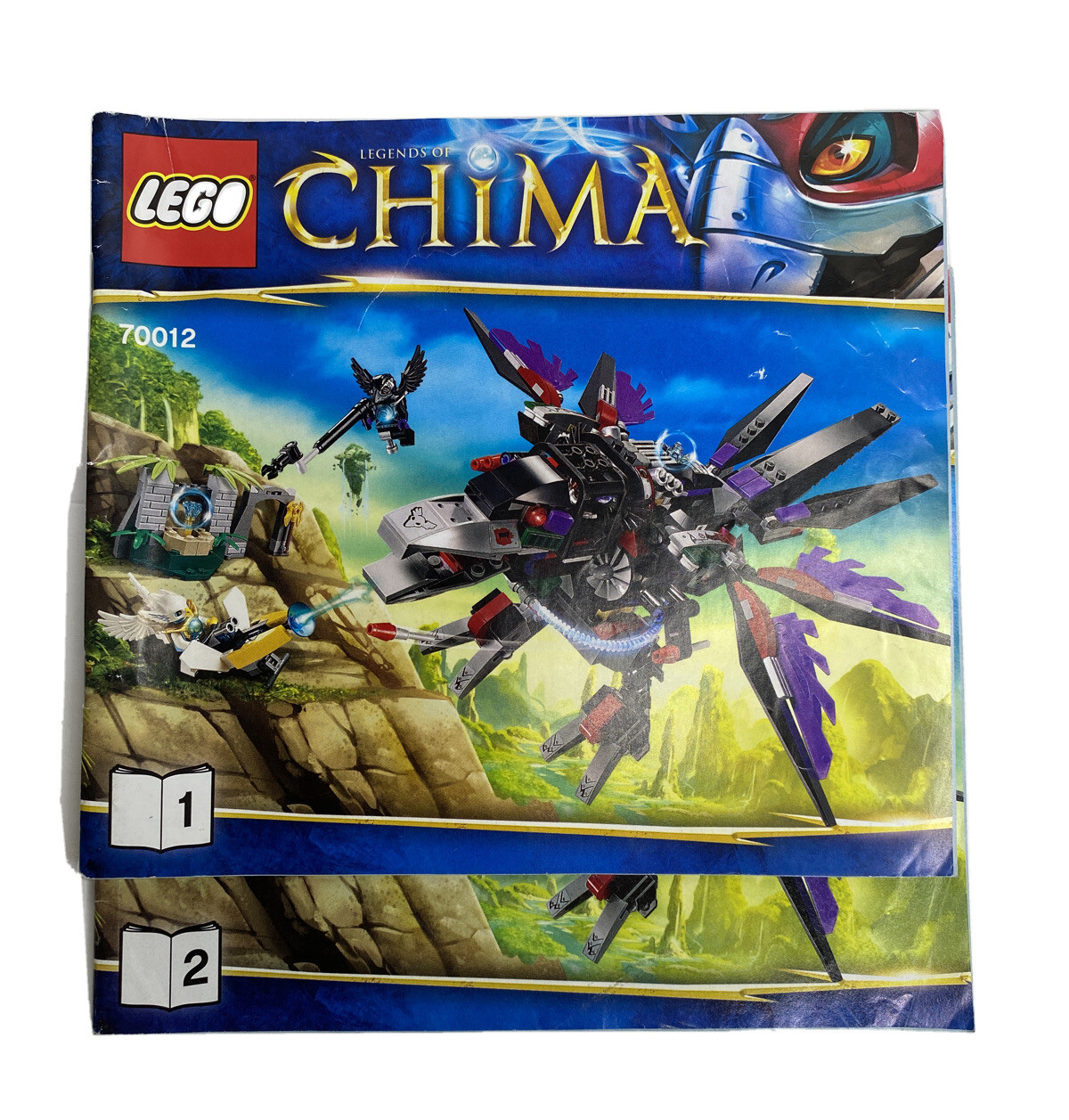 LEGO CHIMA 70012 RAZARS CHI RAIDER SET INSTRUCTIONS ONLY | eBay