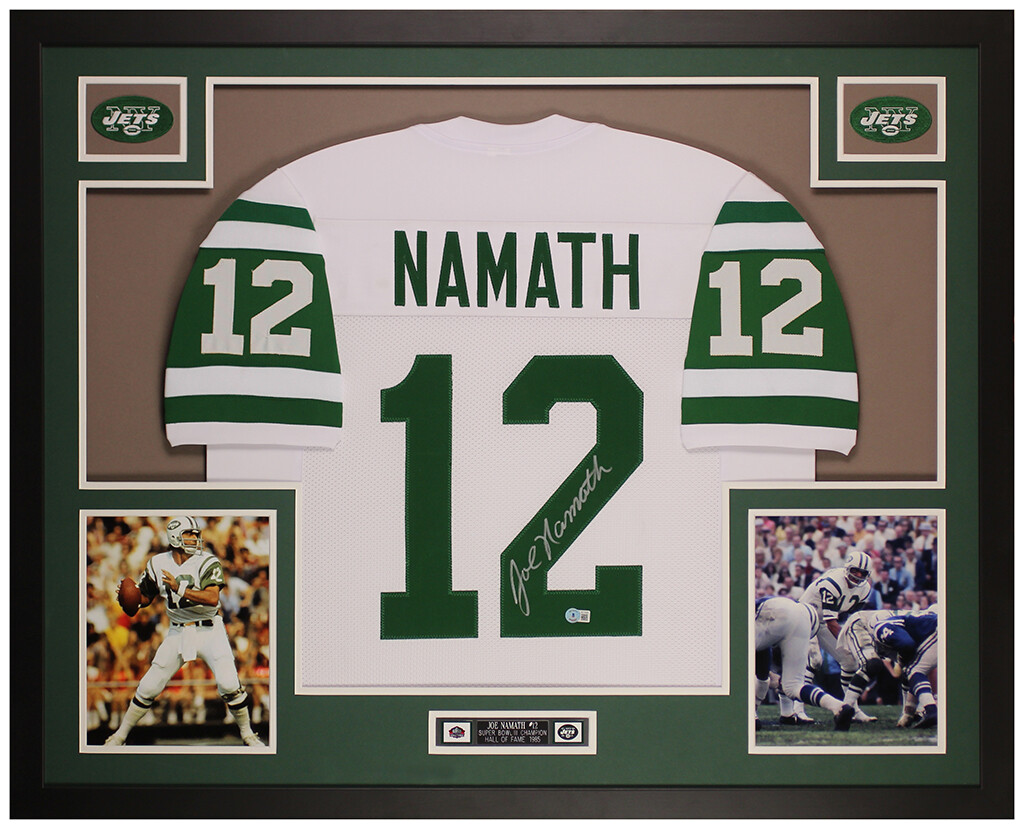 Joe Namath | Autographed Football Memorabilia & NFL Merchandise